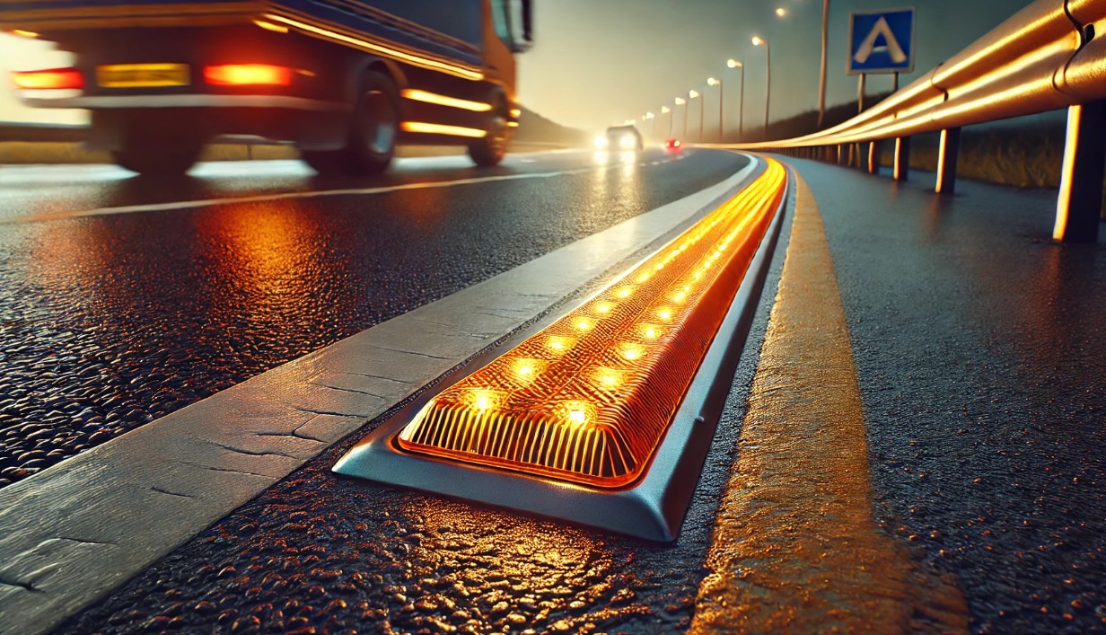 Where Are Amber Reflective Studs Found on a Motorway in the UK? - The ...